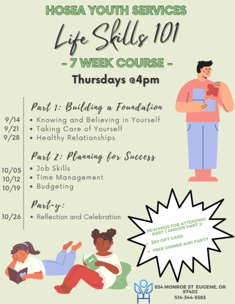 Our First Life Skills 101 Class! - Hosea Youth Services